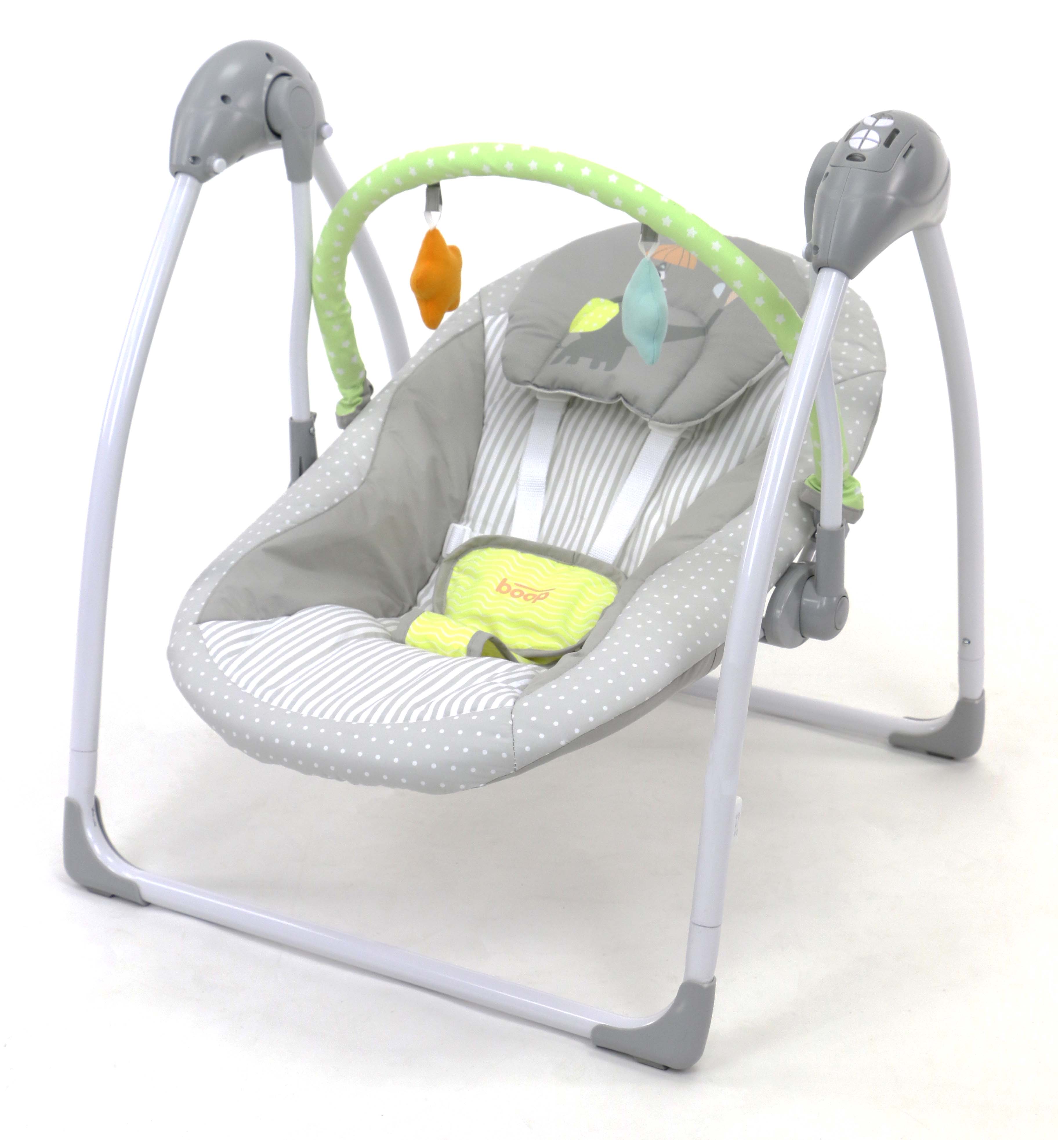Asalvo Baby Bouncer Swing Musical, Elephant - Asalvo - Onlinekids.no