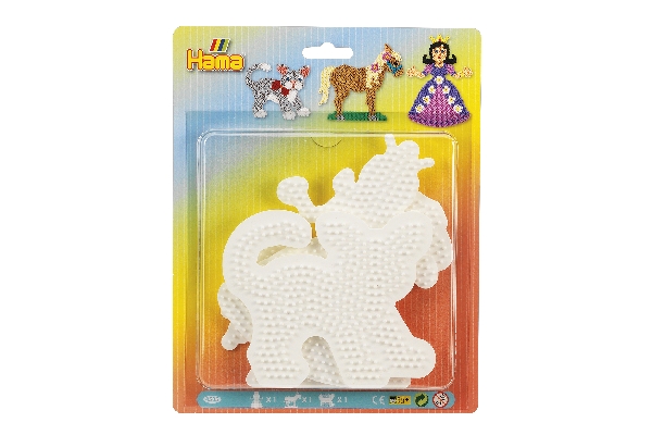 Hama Midi Stift plader (3 stk.), Prinsesse/hest/kat - HAMA - Onlinekids.dk