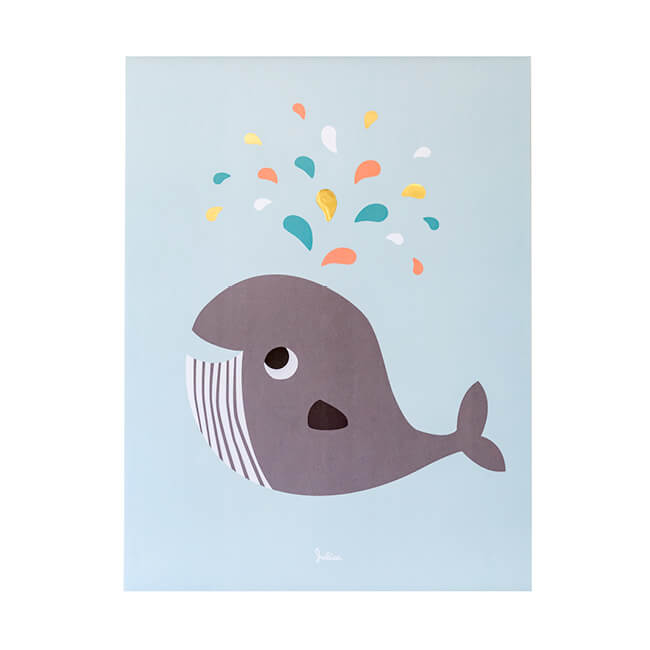 Julica Plakat, Zookids/Hval/Gyldne Dråper - Julica - Onlinekids.no