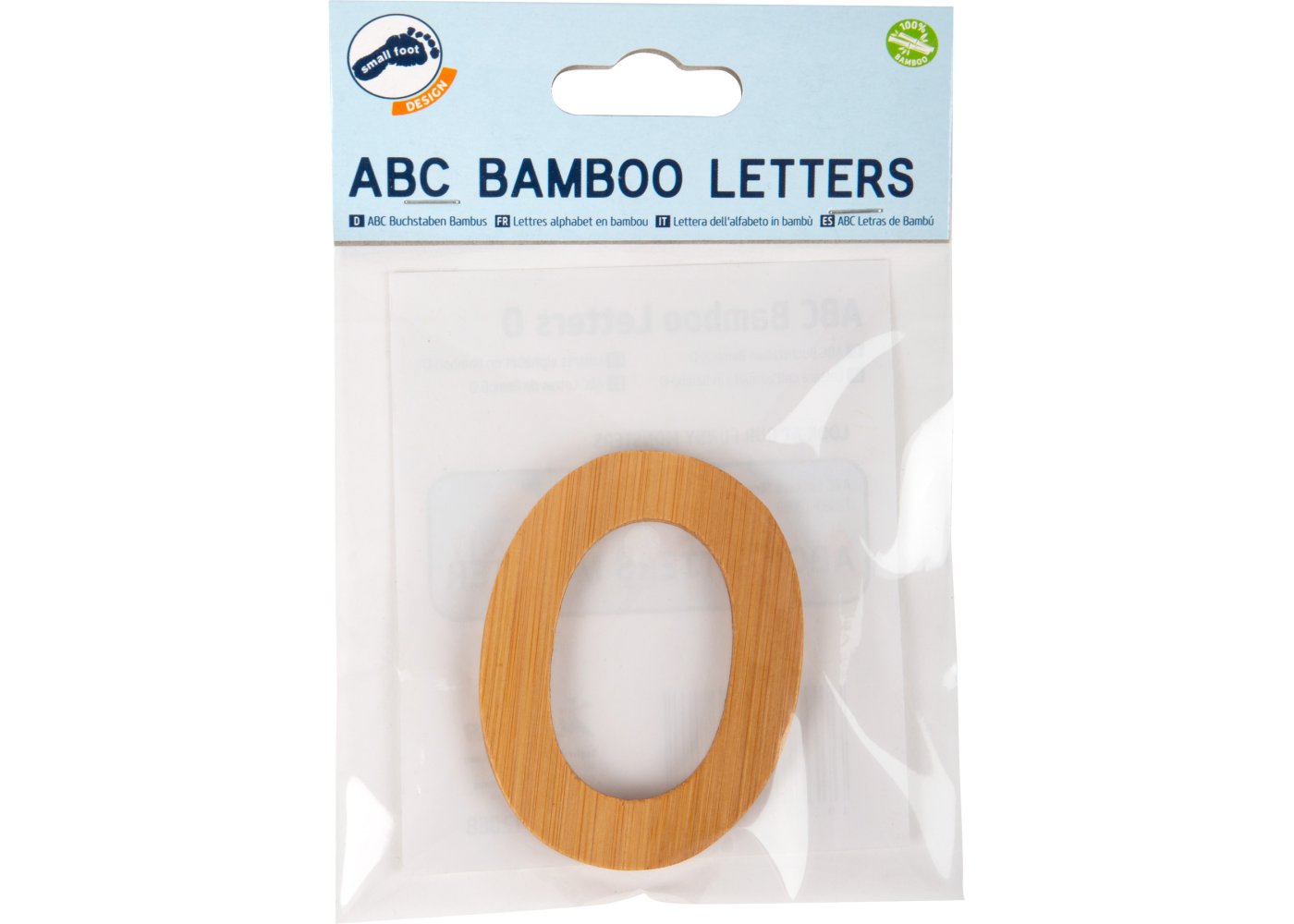 small foot ABC Bokstav O, Bambus - Small foot - Onlinekids.no